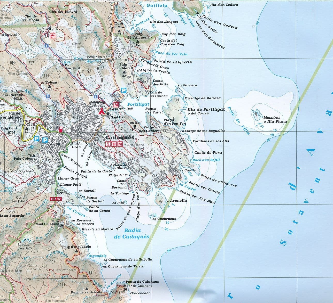 Cap de Creus - Natural Park 1 25 000 Alpina Editorial 036