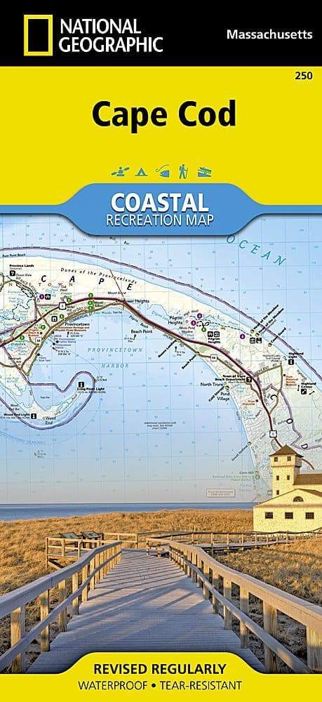 Cape Cod - Recreation Map - National Geographic
