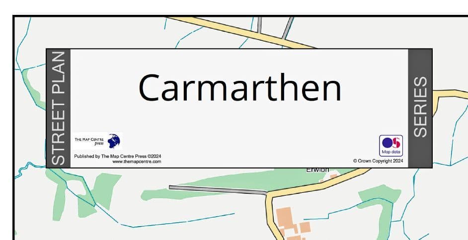 Carmarthen Street Map - 2024