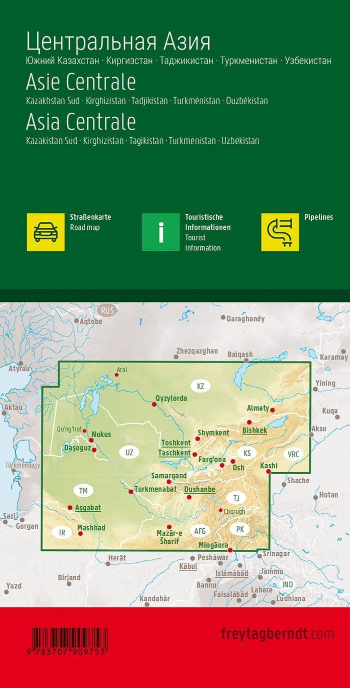 Central Asia Road Map - F&B