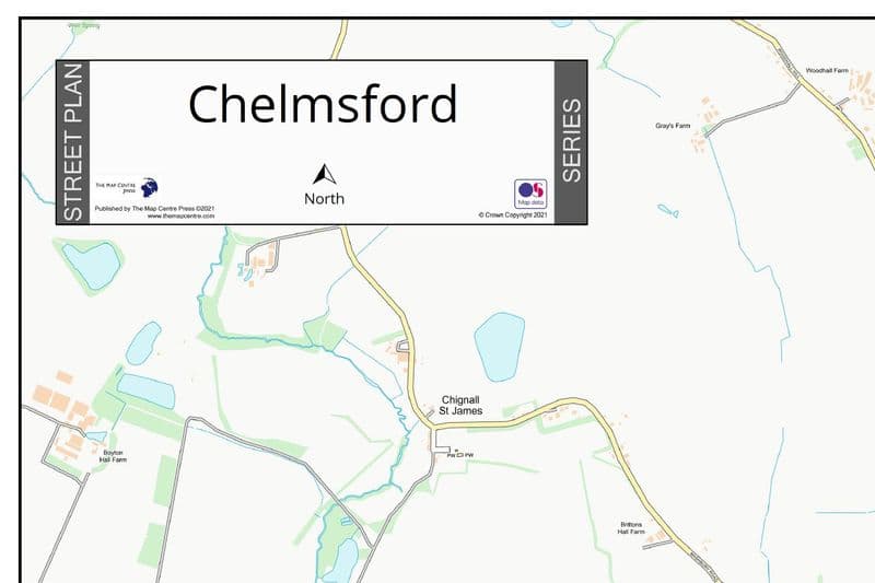Chelmsford Street Map
