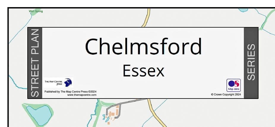 Chelmsford Street Map - 2024
