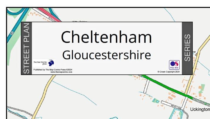 Cheltenham Street Map - 2024