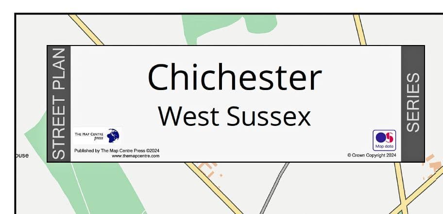 Chichester Street Map - 2024