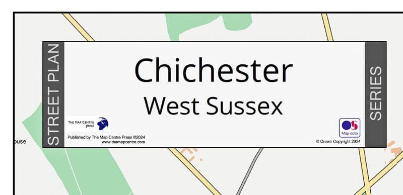 Chichester Street Map - 2024