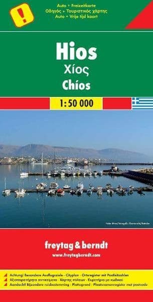 Chios - Island Map - F&B G030