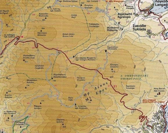 Chios - Island Map - Orama 2 337