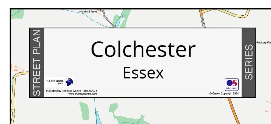 Colchester Street Map - 2024