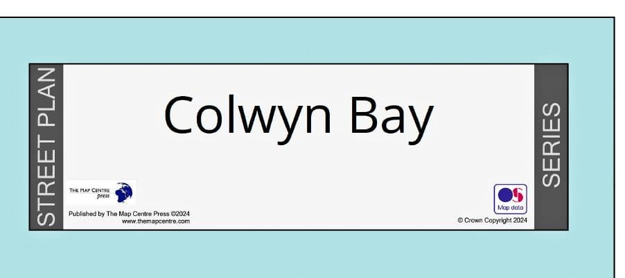 Colwyn Bay Street Map - 2024