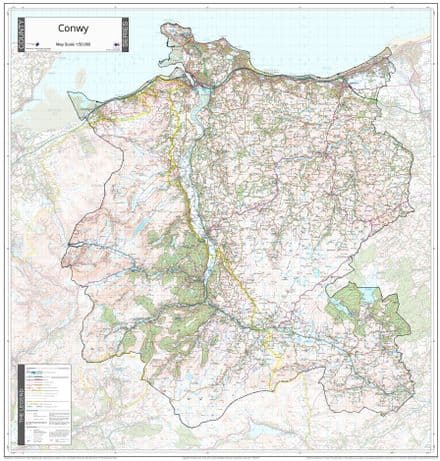 County Maps of Wales