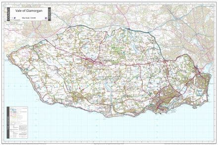 County Maps of Wales