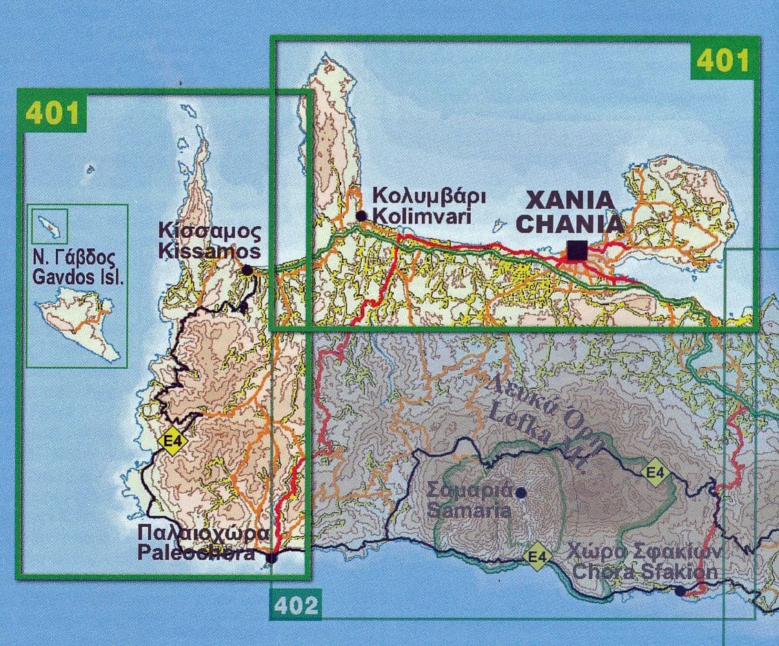 Crete - Kissamos - Chania - Paleochora - Gavdos - Kolimvari - Hiking ...