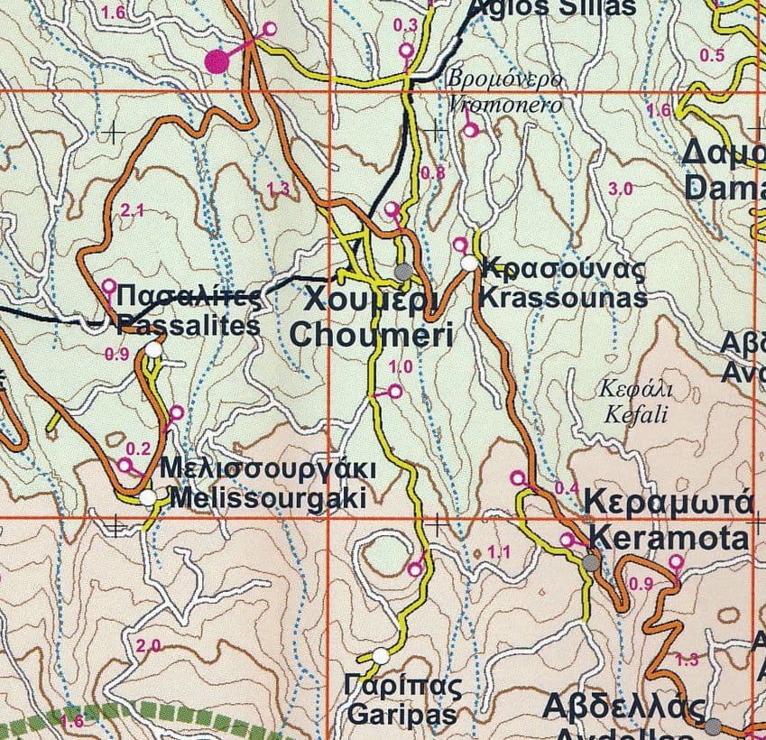 Crete - Psiloritis - Heraklion - Hiking Map Road Editions 403