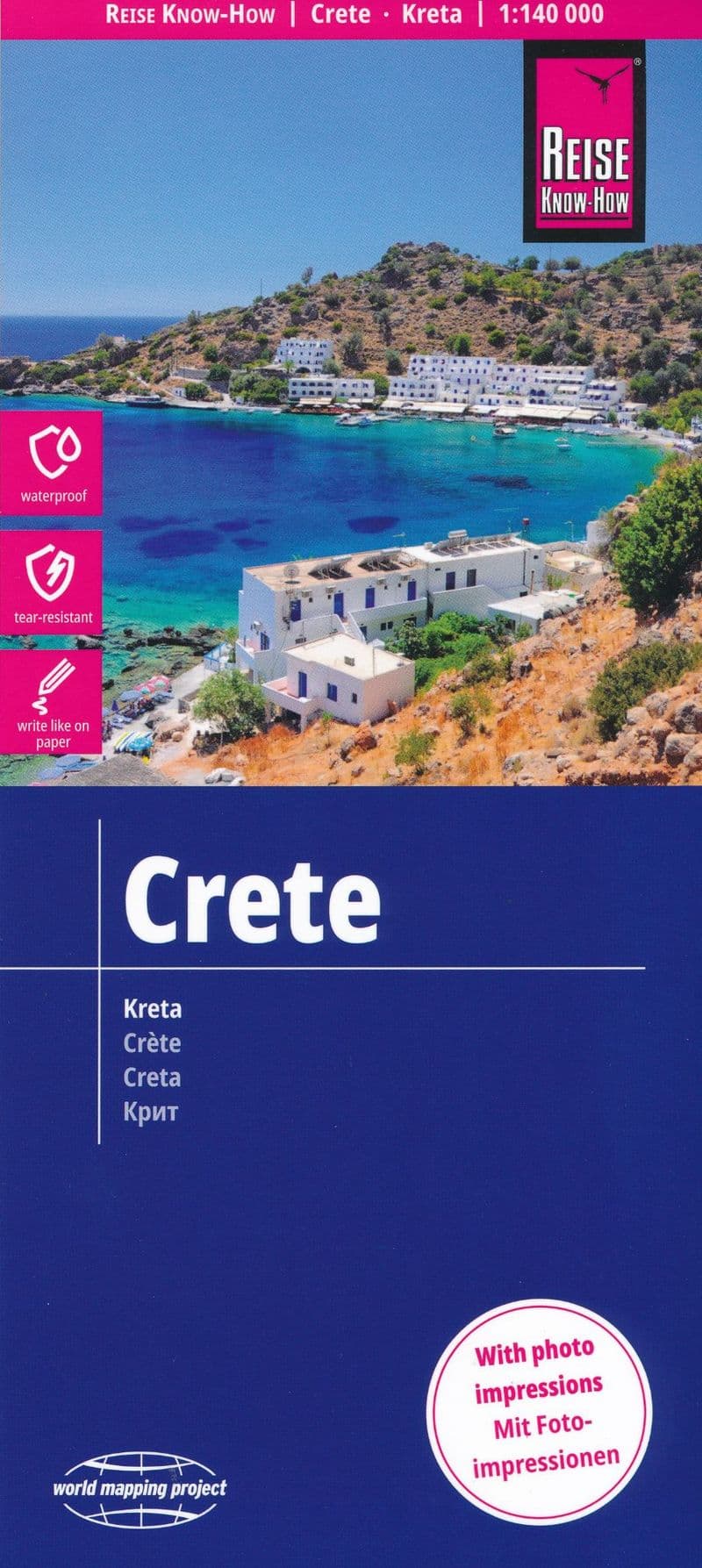 Crete - Road Map - Reise
