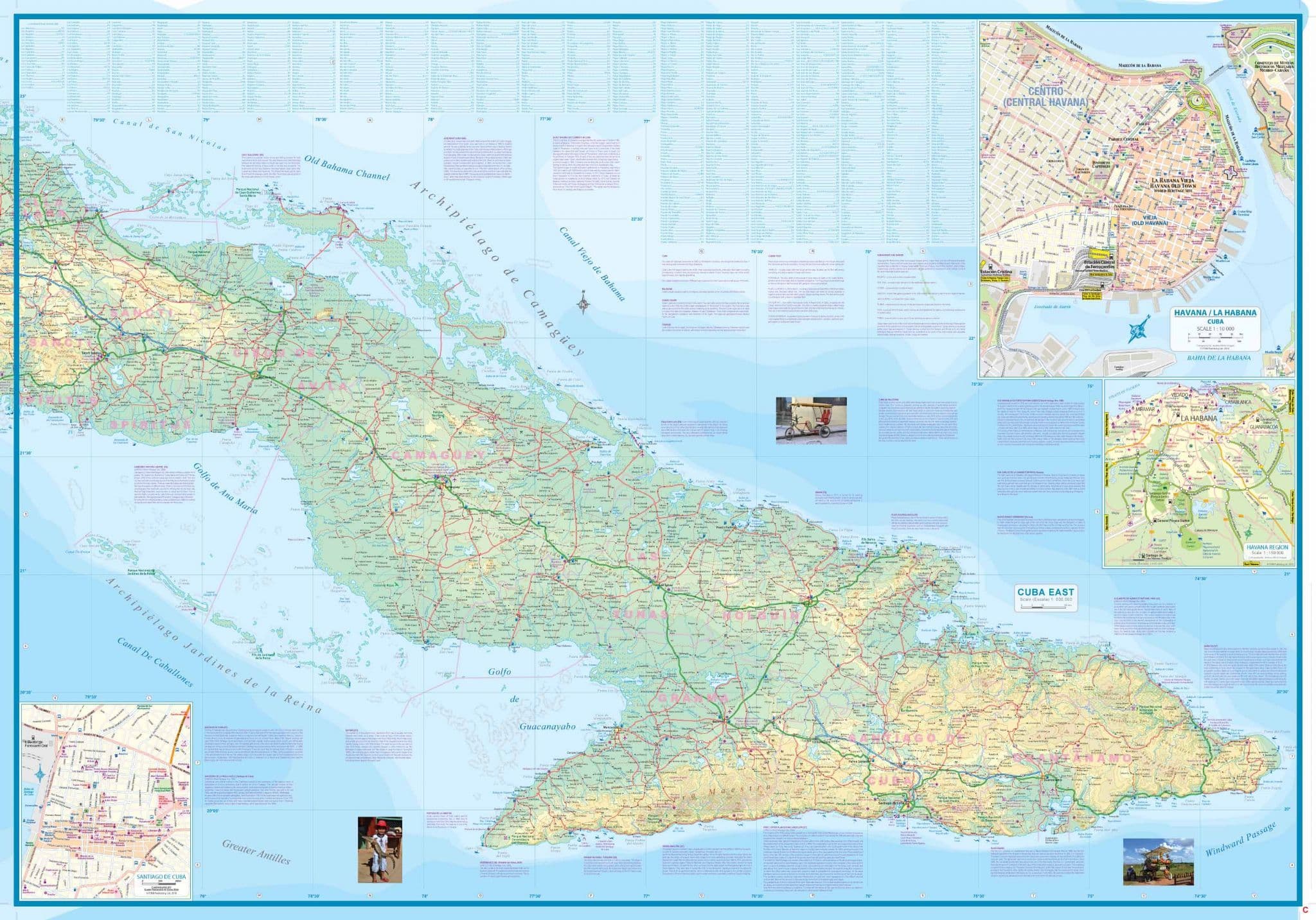Cuba - Travel Map - ITM