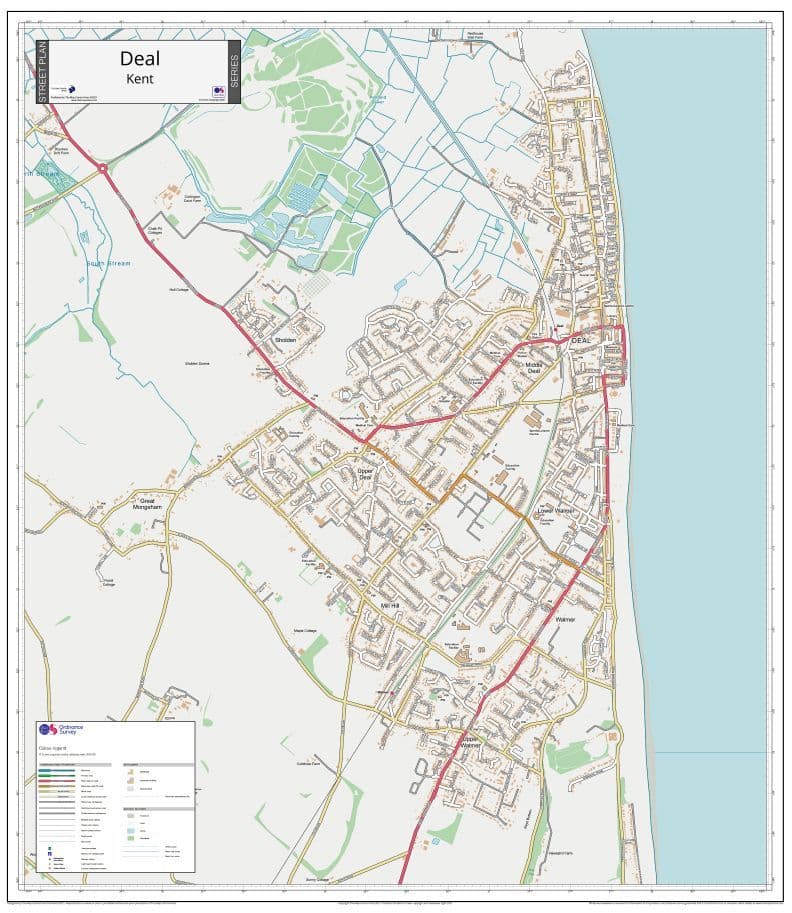 Deal Street Map