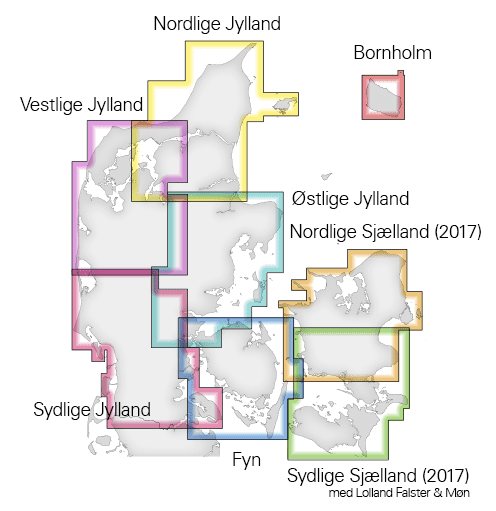 Denmark Cycling Map - 03 - Funen / Fyn 2 Map Set