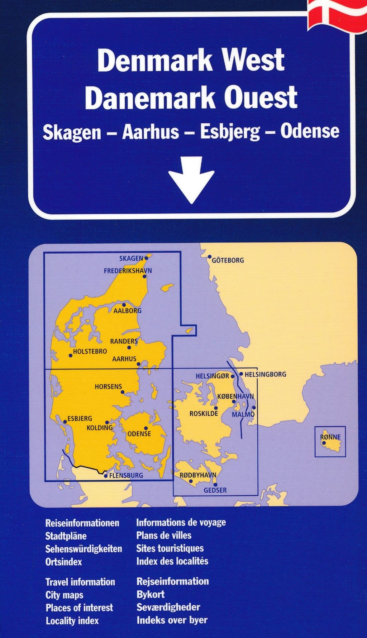 Denmark West - Road Map - K&F