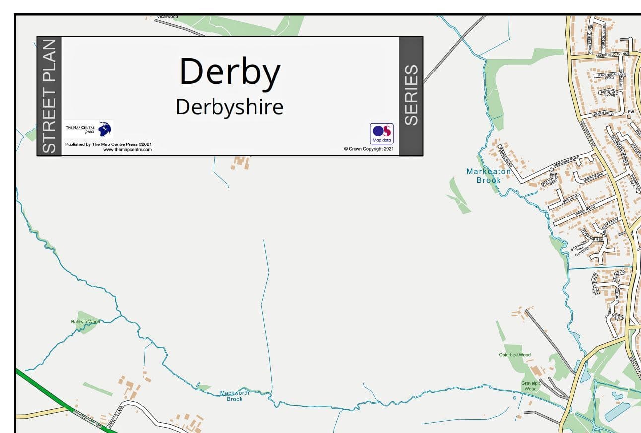 Derby Street Map