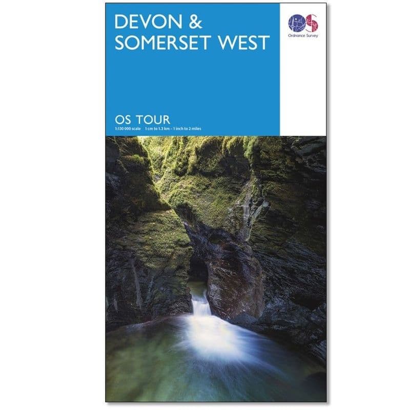 Devon & Somerset West - OS Tour Map