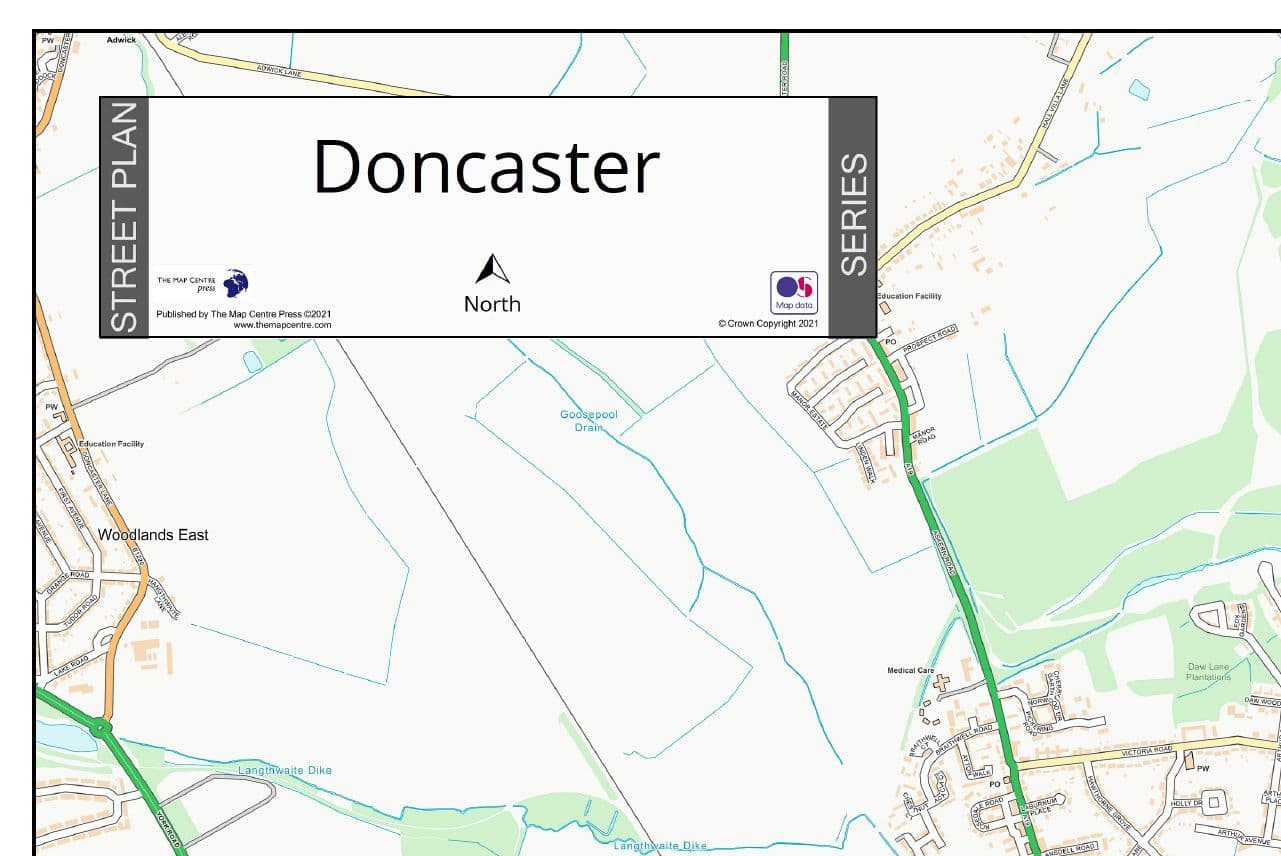 Doncaster Street Map
