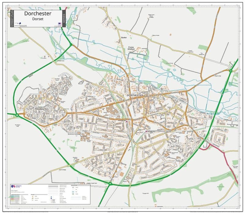 Dorchester Street Map
