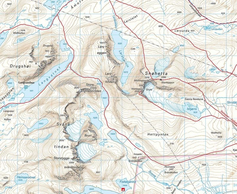 Dovrefjell - Hiking Map - Calazo BD 060