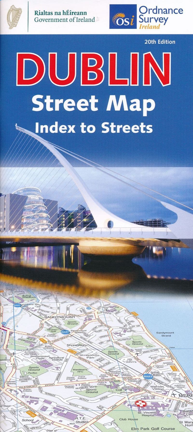 Dublin Street Map - Ordnance Survey Ireland