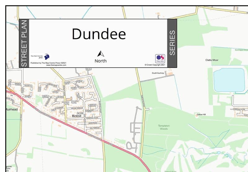 Dundee Street Map