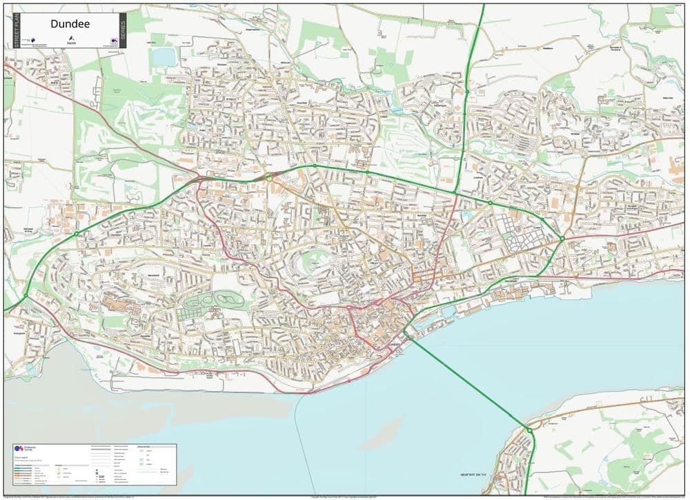 Dundee Street Map