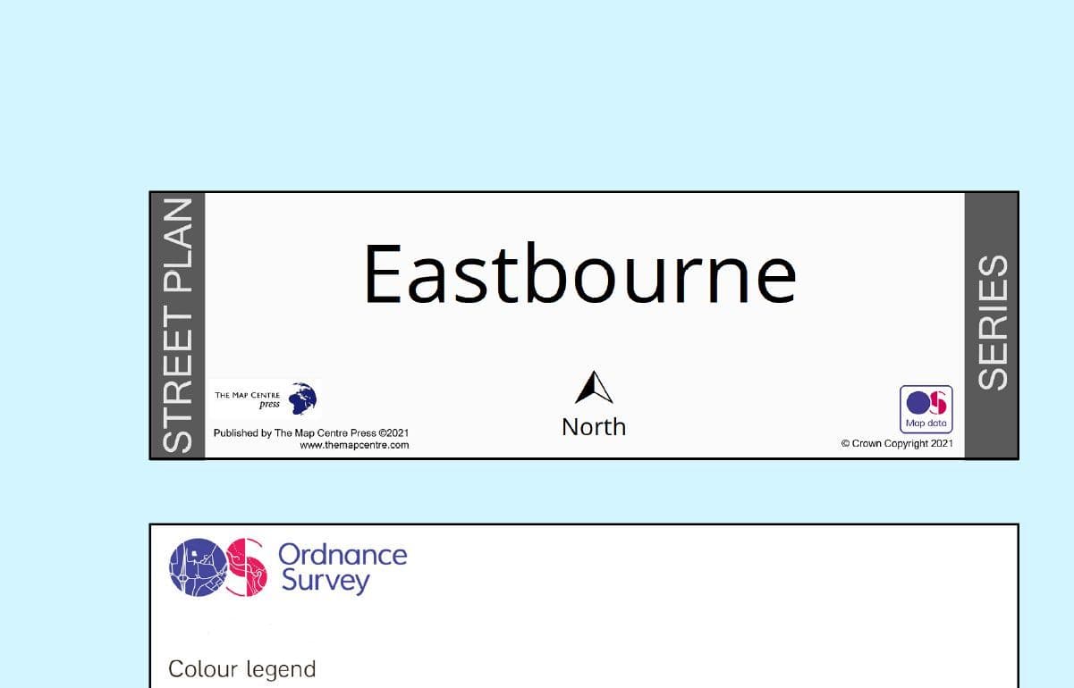 Eastbourne Street Map