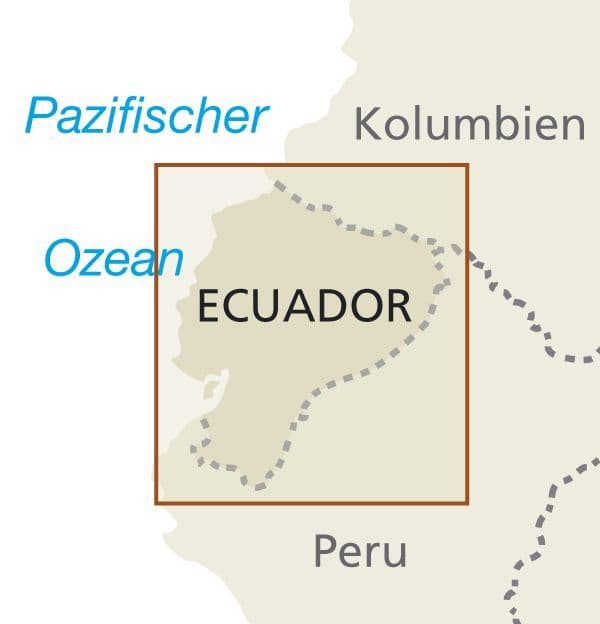 Ecuador & Galapagos islands Road Map - Reise