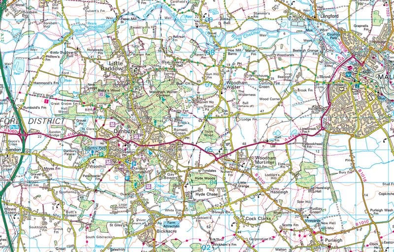 Essex - Extra Large County Wall Map - 172 x 140cm