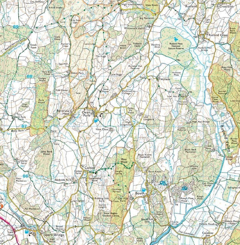 Extra Large Ordnance Survey 1 25 000 - Bespoke Map