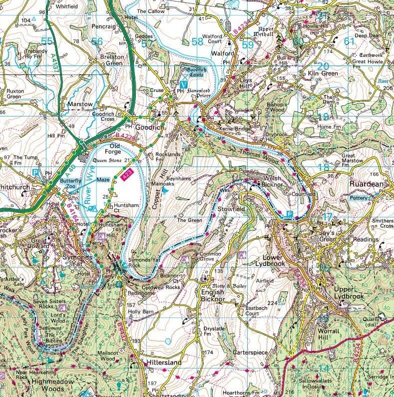 Extra Large Ordnance Survey 1 50 000 - Bespoke Map