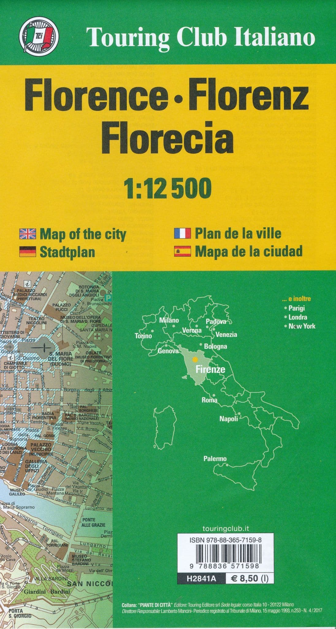 Florence Street Map - TCI