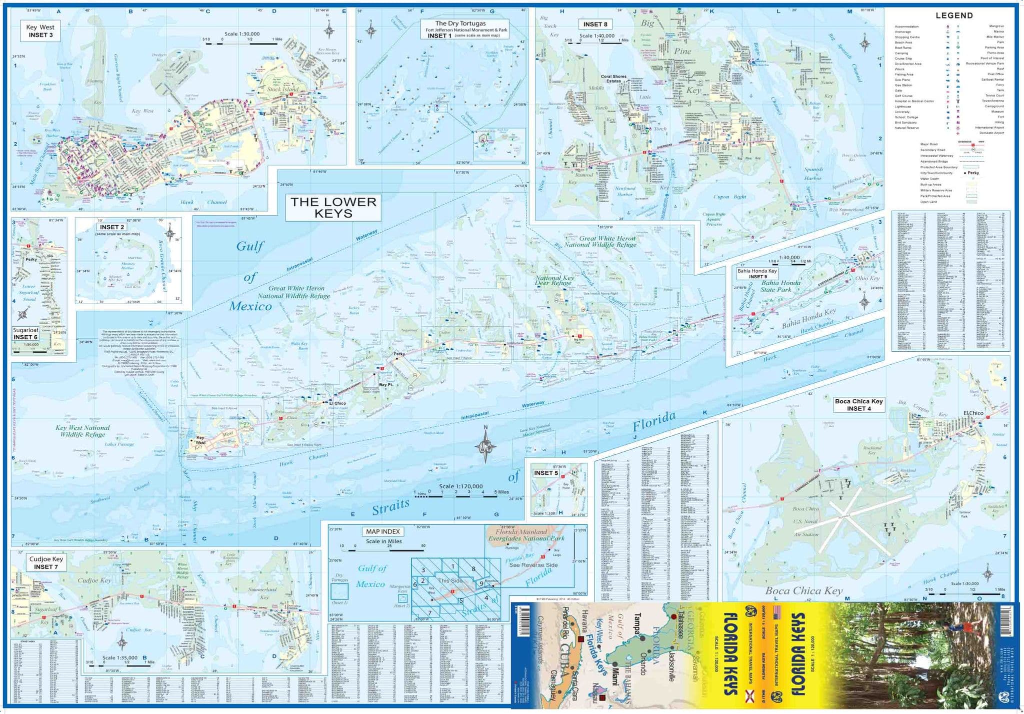 Florida Keys Travel Map