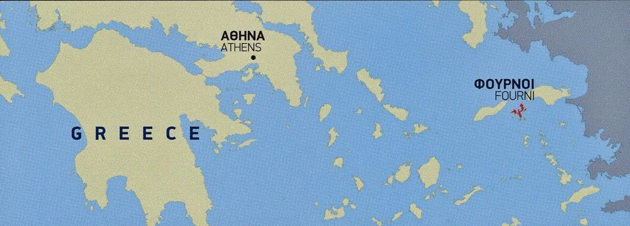 Fourni - Terrain Hiking Map - 1 25 000 333