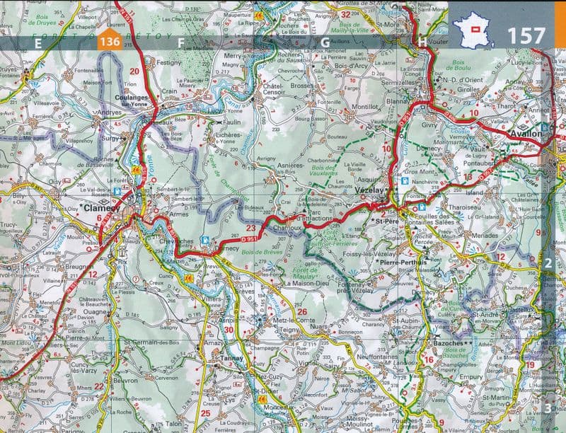 France - A4 Road Atlas - Spiral - 2026