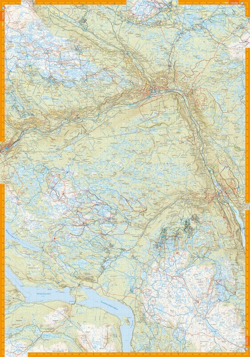 Geilo Gol - Hiking Map - Calazo BD 090