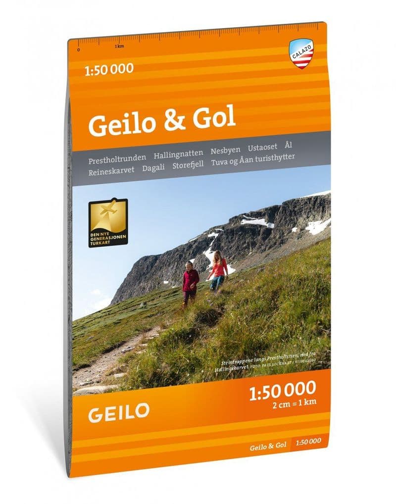 Geilo Gol - Hiking Map - Calazo BD 090