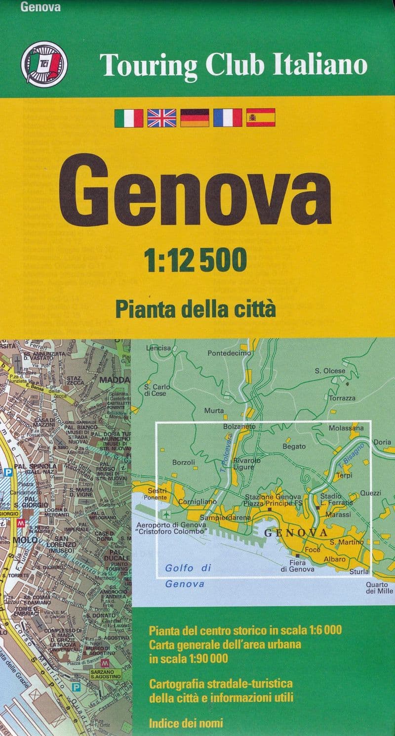 Genoa Street Map - TCI