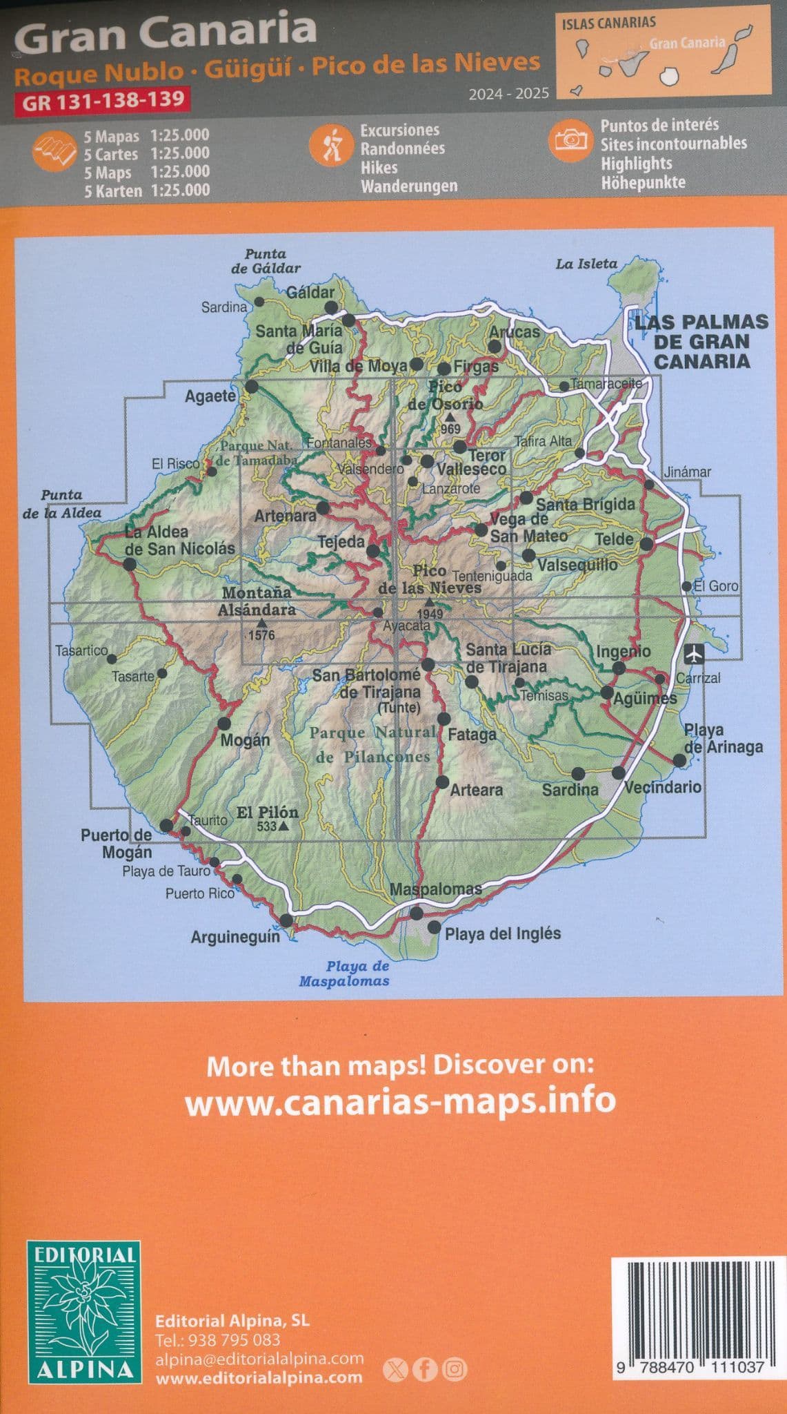 Gran Canaria - 5 Map Pack - Ed Alpina 087