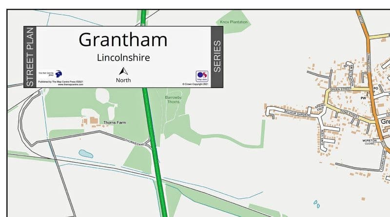 Grantham Street Map