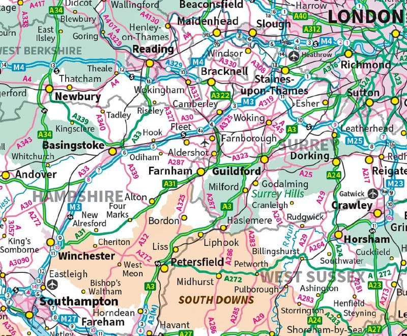Great Britain - EXTRA Large Planning Wall Map - 2025 - 150 x 220cm