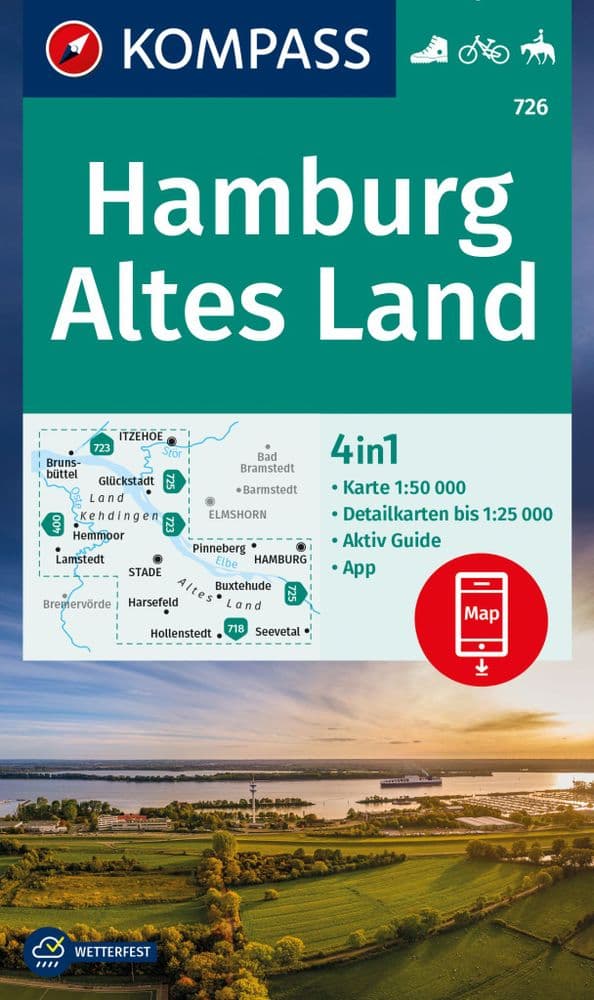 Hamburg / Altes Land - Kompass 726