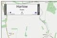 Harlow Street Map