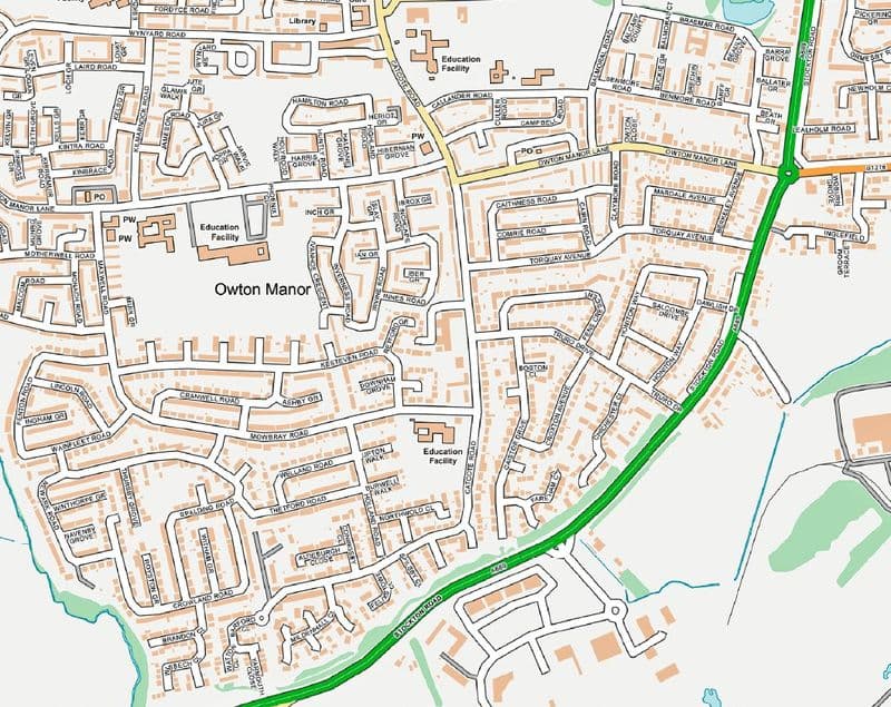 Hartlepool Street Map 2024