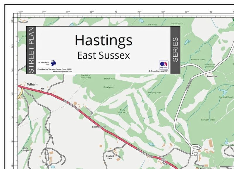 Hastings Street Map