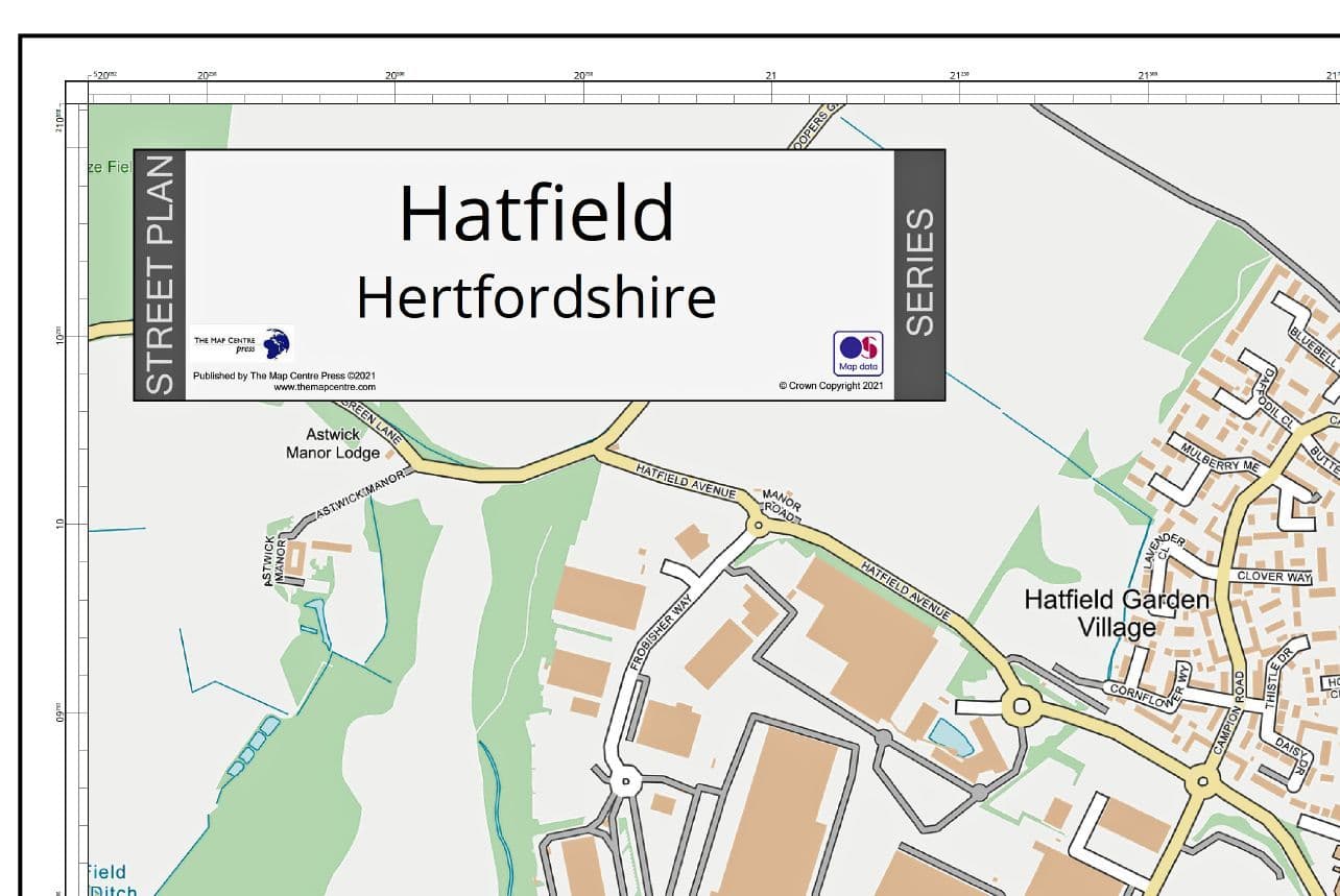 Hatfield Street Map